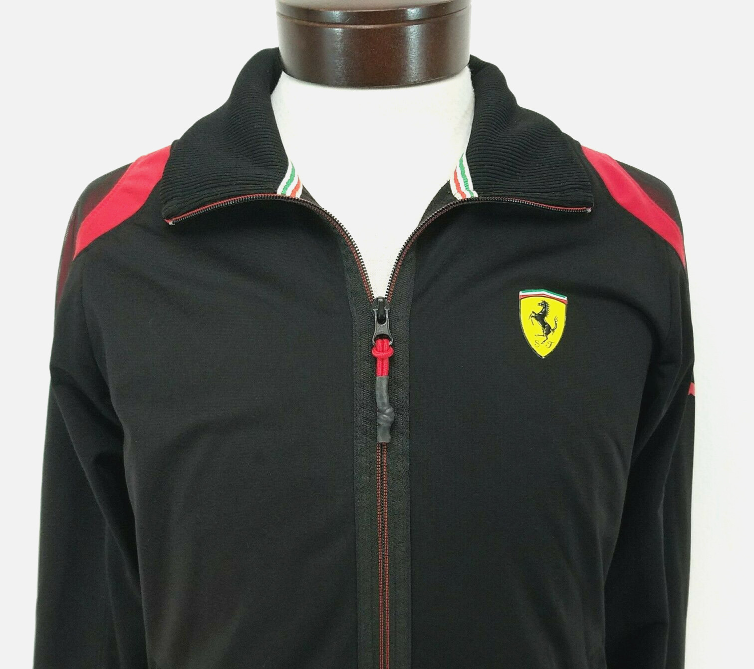 Puma Official SCUDERIA FERRARI Tracksuit Black Jacket… - Gem