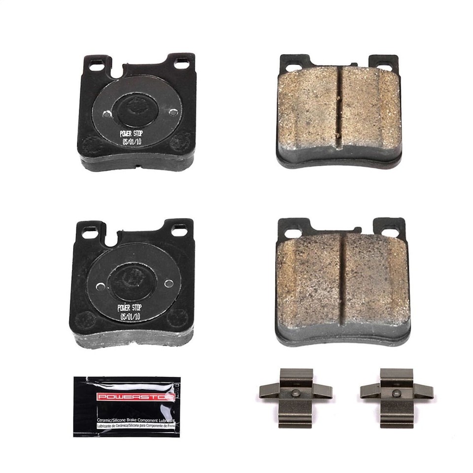 Z23-603 Powerstop 2-Wheel Set Brake Pad Sets Rear for MB Mercedes SLK ...