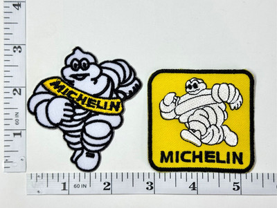 Embroidered 2-Patch Set - Iron-on - NEW - Autos - Racing - Michelin | eBay
