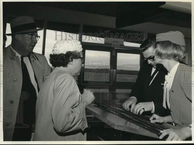 1966 Press Photo A. M. Templeman of R. N. Templeman Inc. New Orleans ...