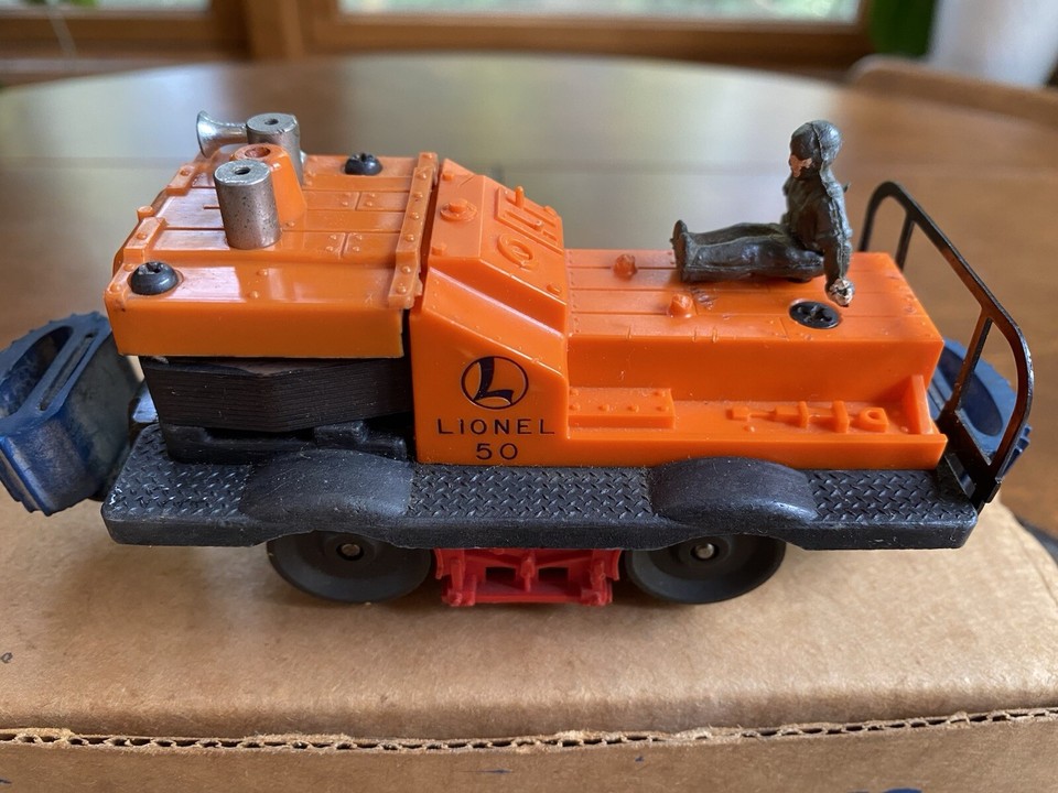 Vintage LIONEL- Railroad Train O Gauge No. 50 Gang Car w/ Original Box ...