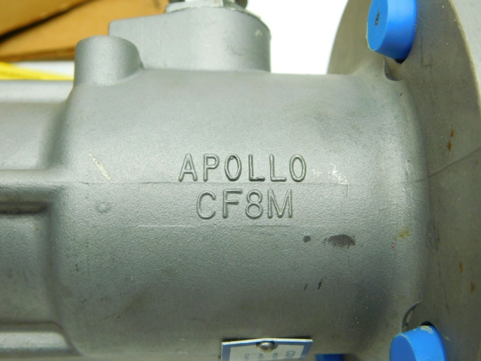 CONBRACO APOLLO 87-107-01 CF8M STAINLESS ANSI 150 FLANGE BALL 1-1/2 ...