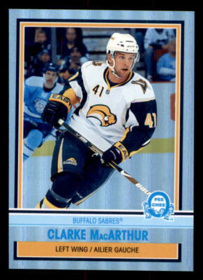 2009-10 O-Pee-Chee Retro Rainbow #327 Clarke MacArthur Buffalo Sabres ...