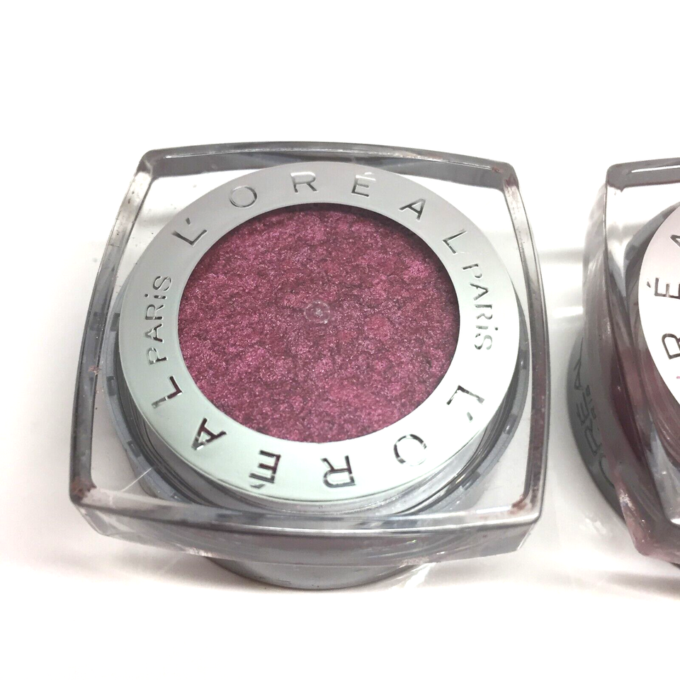 2 x L'OREAL PARIS INFALLIBLE EYE SHADOW 557 GLISTENING GARNET 0.12 OZ ...