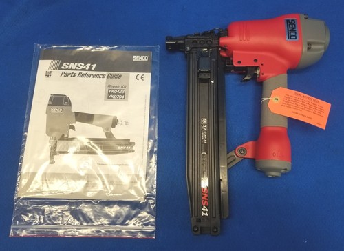 SENCO SNS41 Construction Stapler 16/17 Gauge, 1-2" Stapler 741474307911 ...