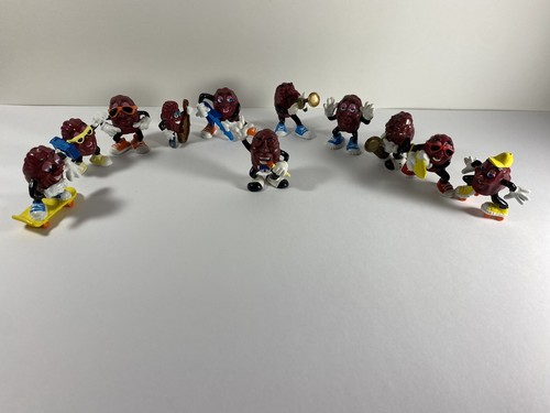 California Raisins Action Figure Lot Vintage Toy Lot 80s 90s Band ...