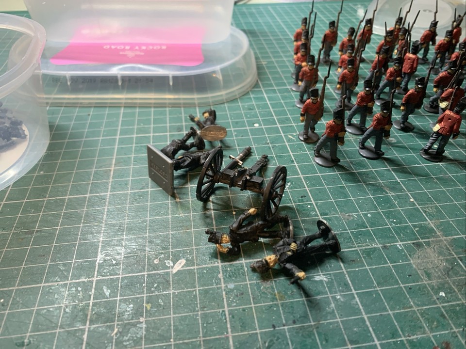 Black Powder Waterloo British Infantry and Napoleonic Wars with 6pdr ...