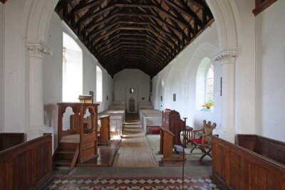 Photo 6x4 St Andrew, Claxton, Norfolk - West end Ashby St Mary c2009 ...