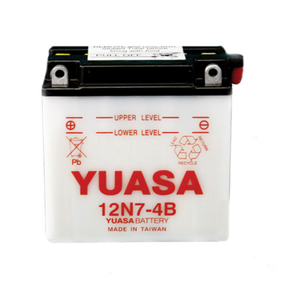 Fits 2004 Triumph America 12n7-4b Conventional 12 Volt Battery YUASA ...