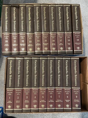 Encyclopedia Britannica Macropedia Knowledge in Depth Vol 1-19 1768 | eBay