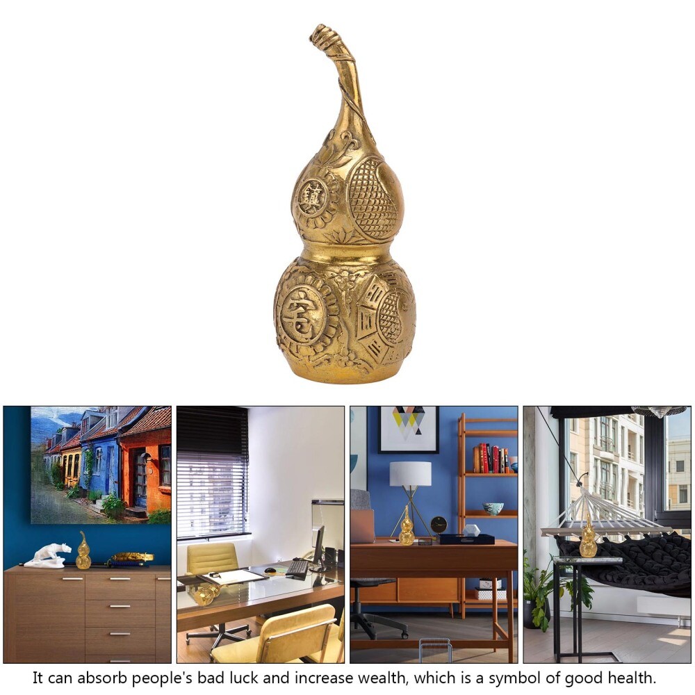 Copper Gourd Home Decoration Desktop Ornaments Copper Gourd Ornaments ...