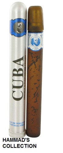 Cuba Blue Cologne by Fragluxe Eau De Toilette Spray 1.17 Oz Men 35 Ml ...