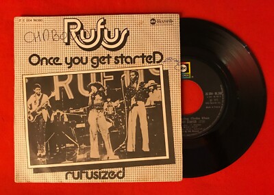 Rufus Chaka Khan Once You Get Started Rufusized 2C00496380 VG+ Vinyl ...