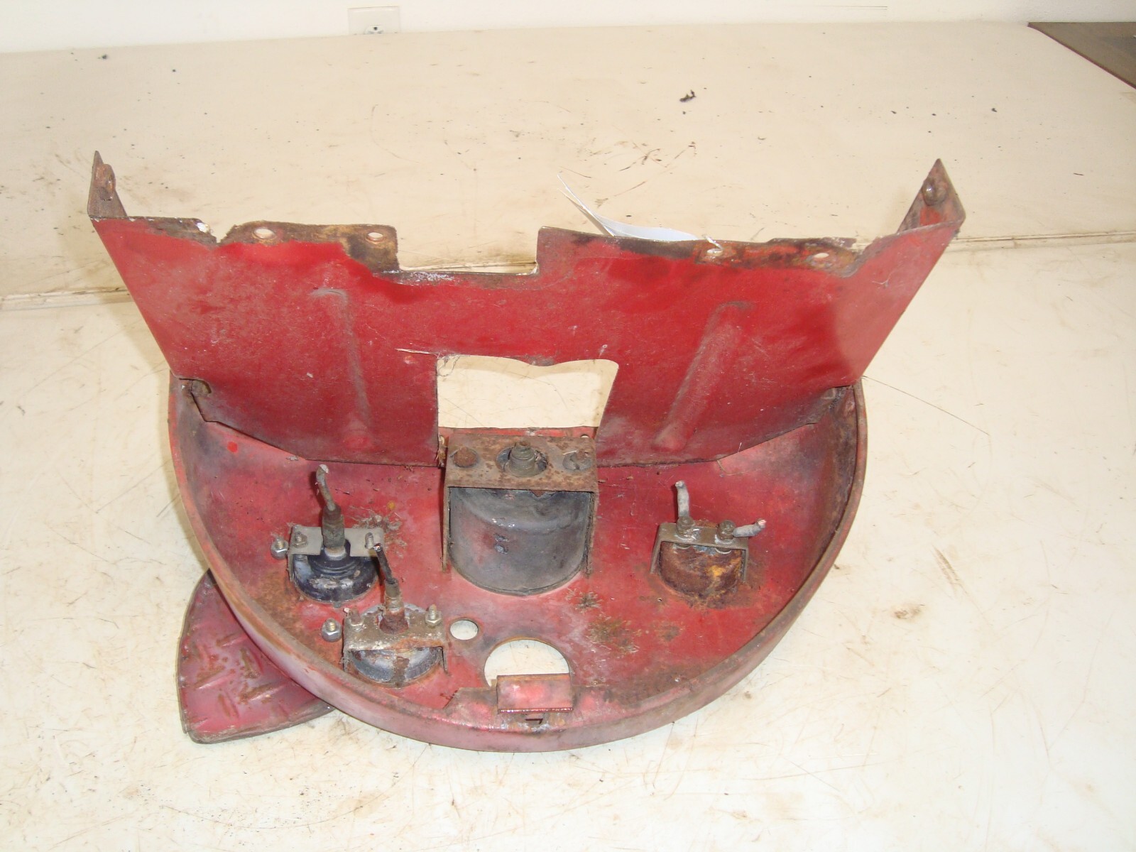 1958 Massey Ferguson 65 Tractor Dash Instrument Panel | eBay
