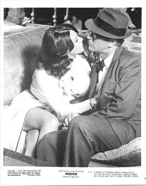 Michael Caine And Natalie Wood