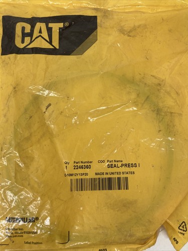 CATERPILLAR SEAL-PRESS 2246360 NEW | eBay