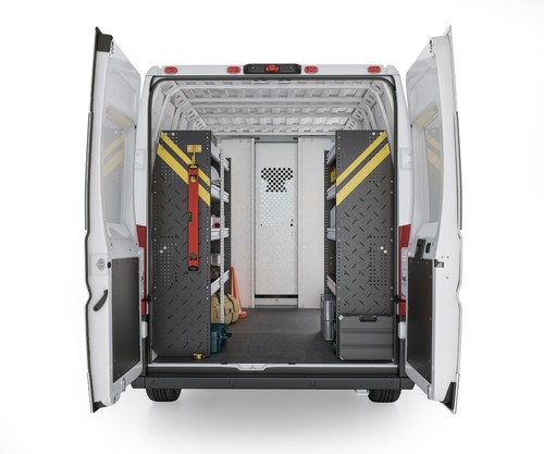 Steel Straight Van Partition With Window – For Ram ProMaster Cargo Area ...