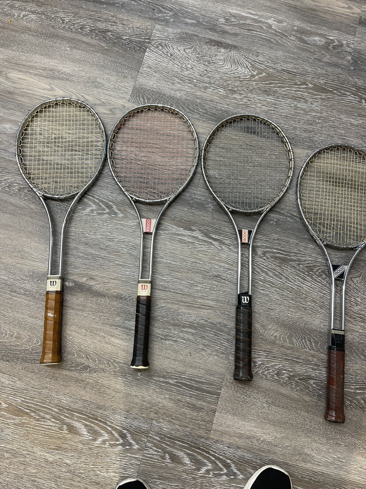 VINTAGE WILSON T 2k,3k,4k,and T5000 TENNIS RACQUET Collection | eBay