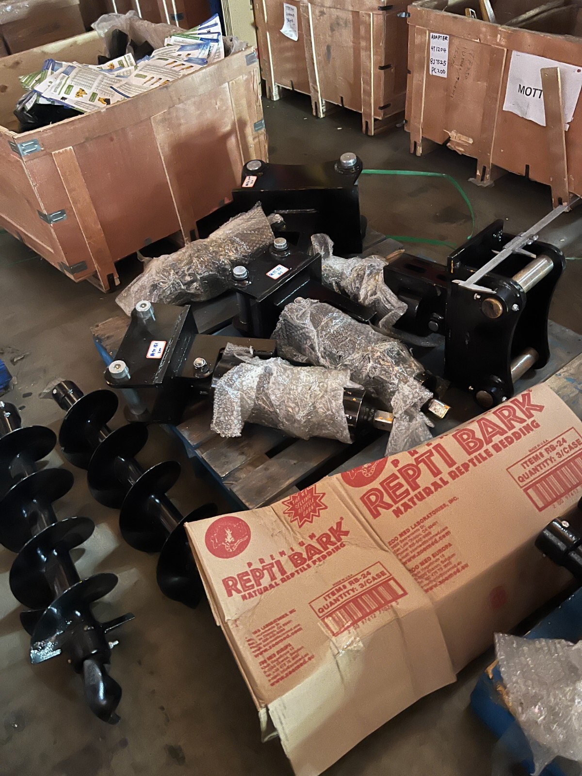 Mini Hydraulic Excavator Auger Attachment for Bobcat CAT 303 PC30 ZAX30 ...