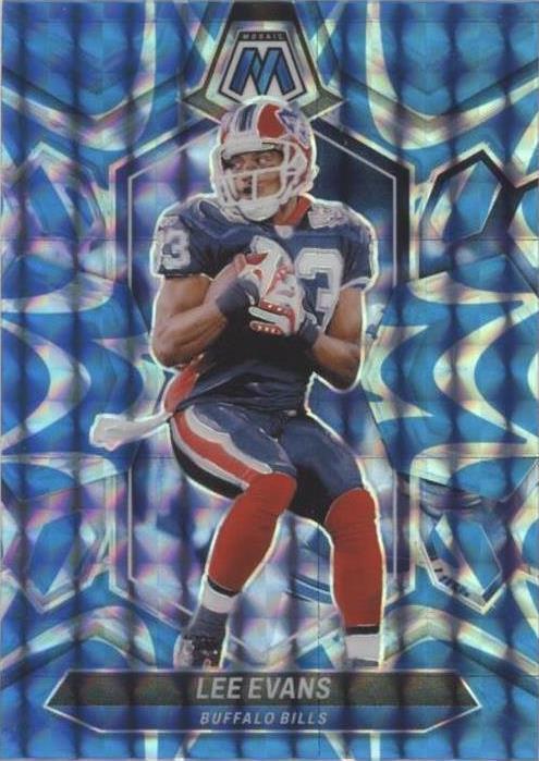 2024 Panini Mosaic - Lee Evans #246 Reactive Blue Mosaic Prizm for sale ...