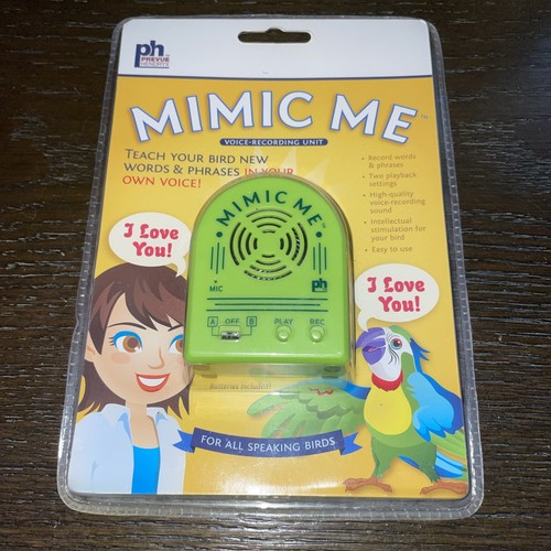Mimic Me Bird Voice-Recording Device - Enhance Learning & Bonding ...