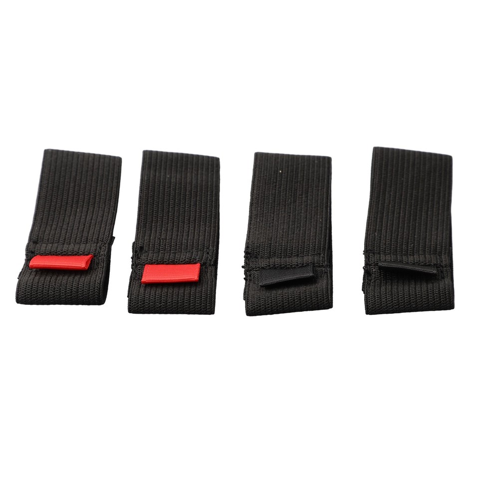 4 Pcs/set Elastic Fishing Spool Belt Reel Protection Belt Band Wheel ...