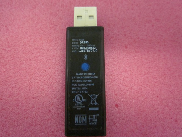 OEM Dell Wireless Bluetooth USB Receiver Dongle DR985 for sale online ...