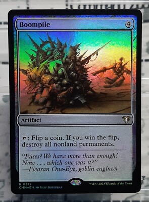 Magic - Boompile/Sprenghaufen - Rare/Foil/Artefakt - Commander Masters ...