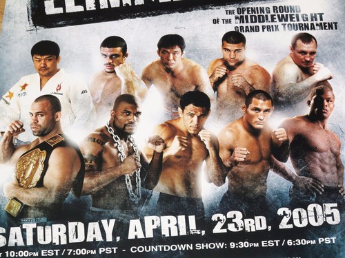 Pride FC Poster 2005 - Shogun Rua Wanderlei Silva Vitor Belfort ...