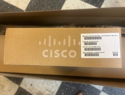 Cisco New CS-T10-WM-G WebEx Room Navigator Control TTC5-15 Wall Mount ...