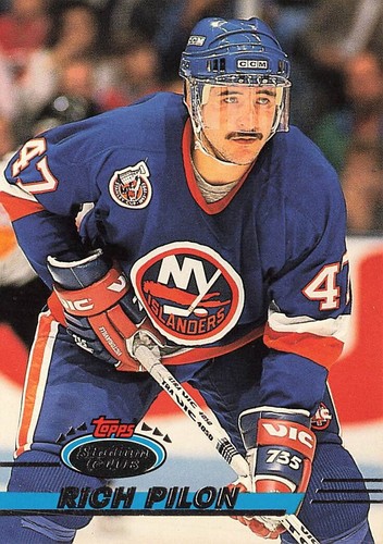 1993 Stadium Club #113 Rich Pilon New York Islanders | eBay