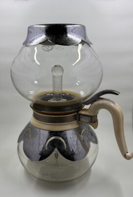 Vintage 1930s Pyrex Silex Double Bubble Percolator Coffee Pot Maker ...