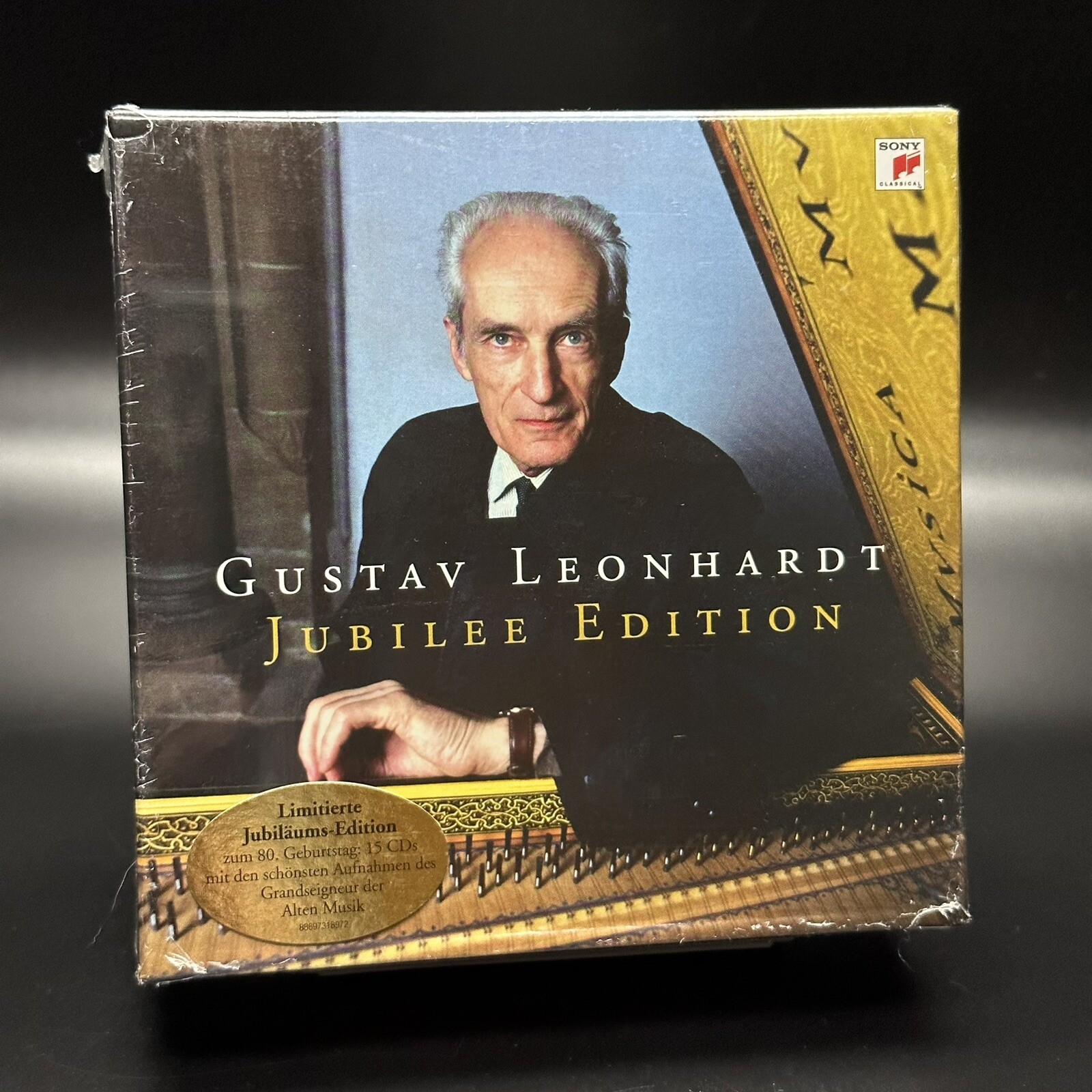 Gustav Leonhardt Jubilee Edition [Sony 15 CD Box Set] NEW SEALED | eBay