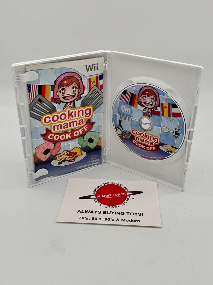 Cooking Mama Cook Off Nintendo Wii Complete w/ Game & Manual | eBay