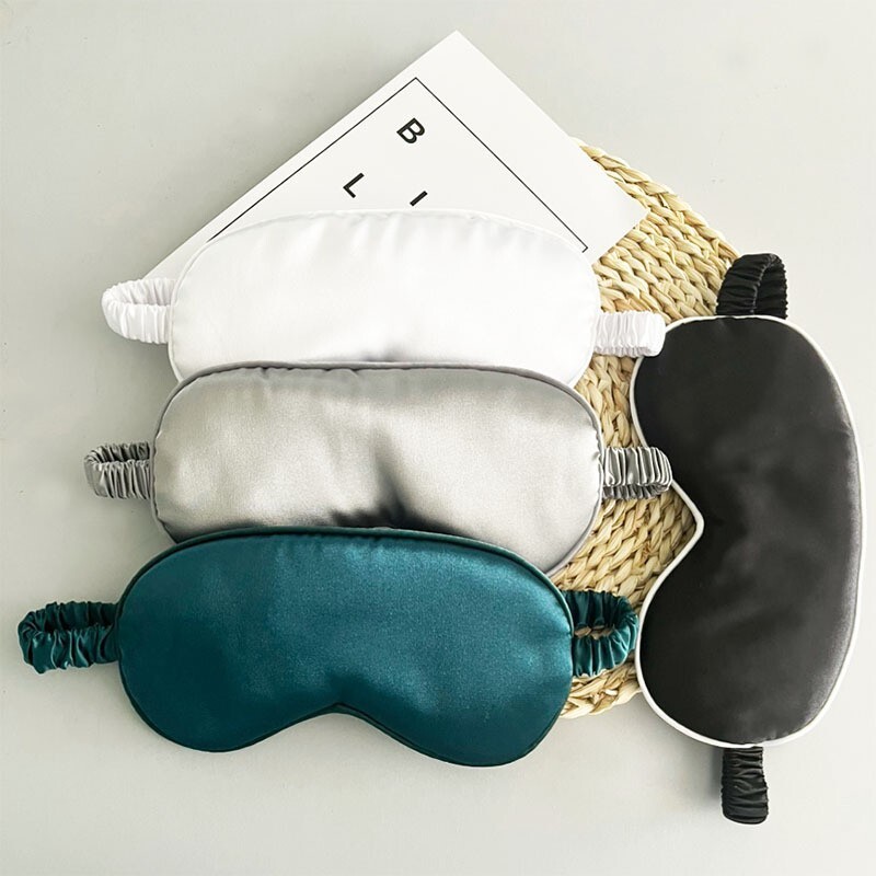 NEW Deluxe Sleeping Eye Mask Blindfold Lights Out Travel Relax Sleep ...