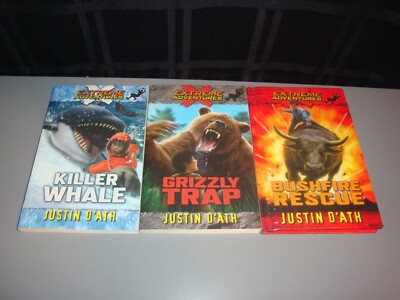 Extreme Adventures Series 3 Chapter Book Lot Homeschool Teacher Animals ...