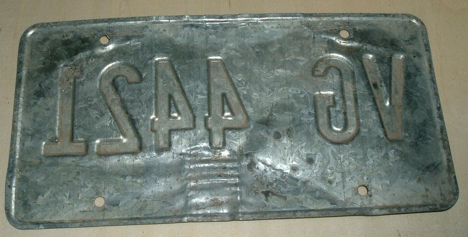 1976 Colorado License Plate VG 4421 Car Tag | eBay