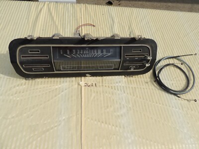 1968 FORD FALCON INSTRUMENT DASH CLUSTER OEM | eBay