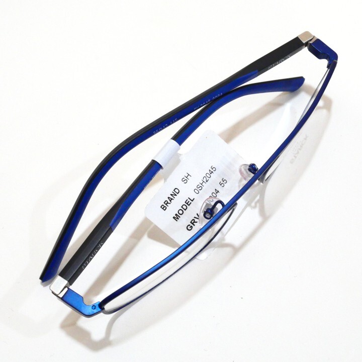 STARCK EYES SH2045 0004 BIOTECH Eyeglass Frame Blue & Black NEW | eBay