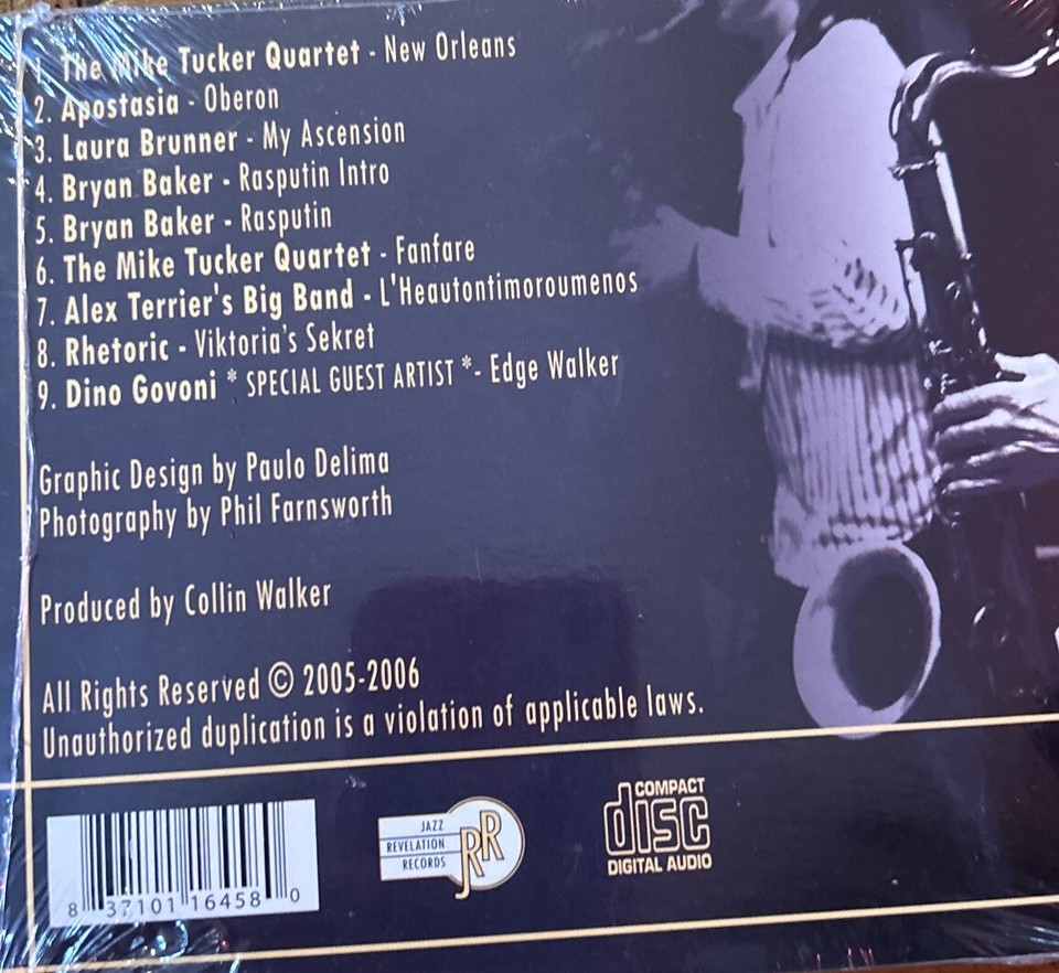 Jazz Revelation Records Presents Ars Nova New CD With Bryan Baker Mike ...