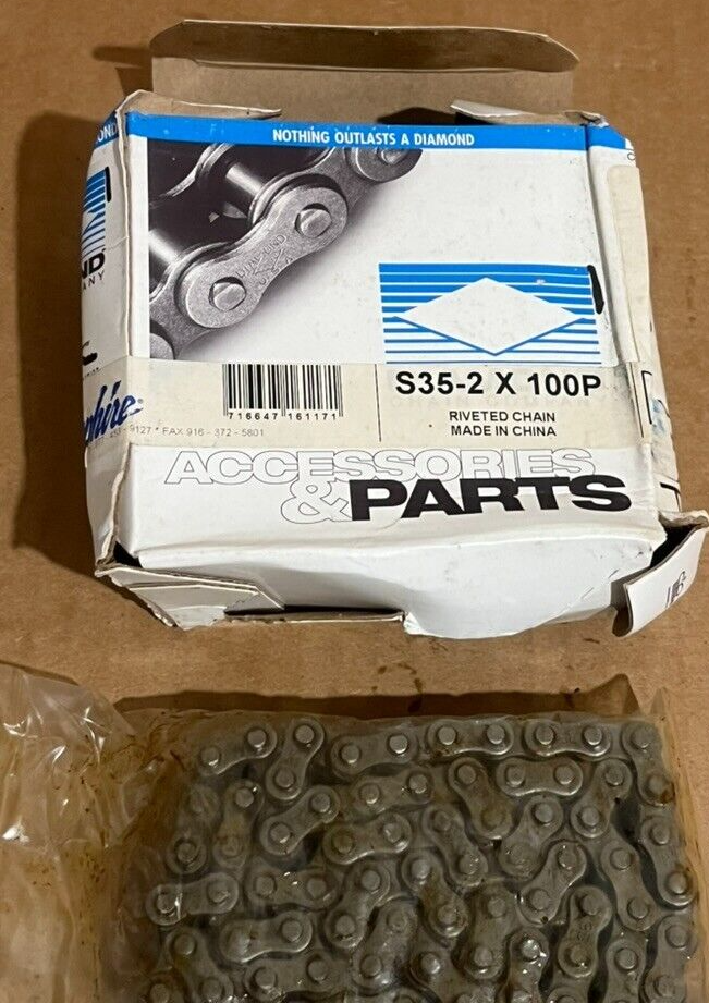 Harley WLA 45" Flathead Solo Diamond Double Row Primary Chain New (18 ...