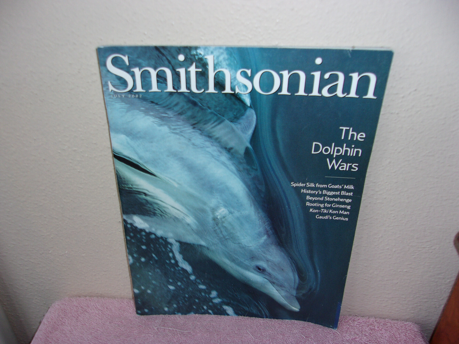 VINTAGE SMITHSONIAN MAGAZINES THE DOLPHIN WARS JULY , 2002 | eBay