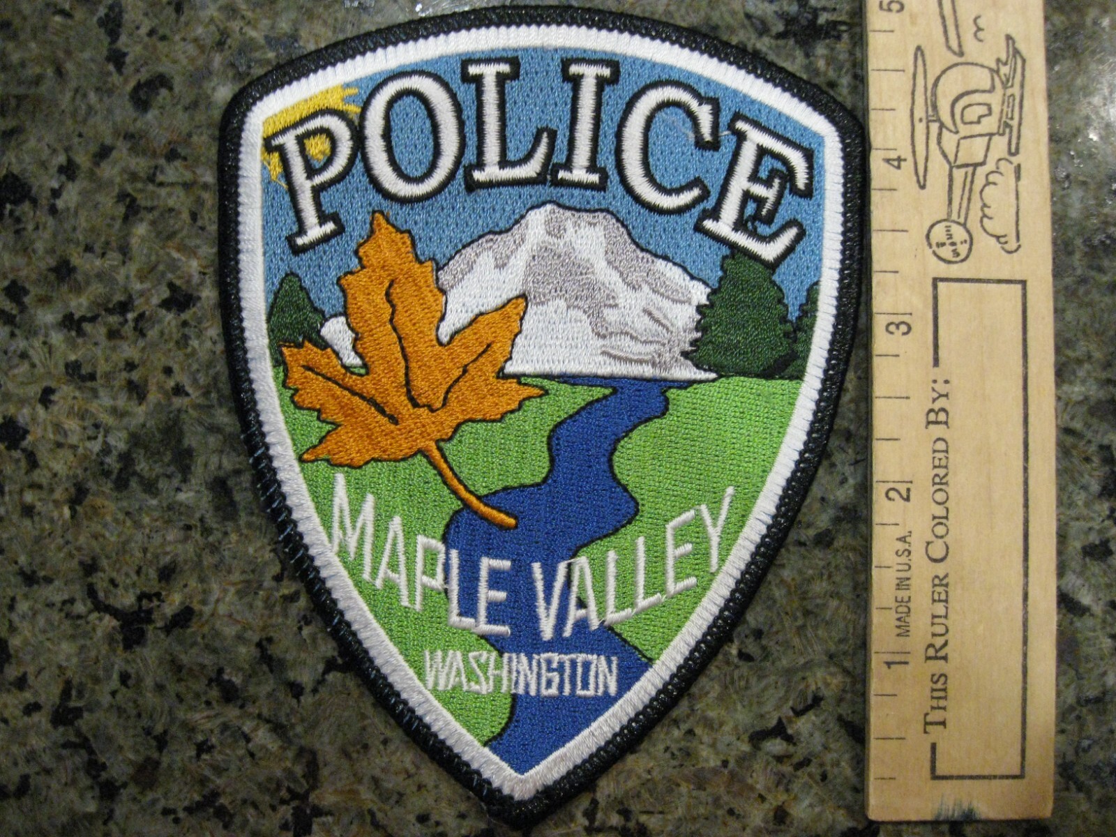 Maple Valley Washington Police patch WA | eBay