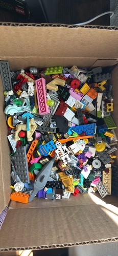 Box Full of Legos Large Flat Rate Box Lego Lot Random Parts Pieces | eBay