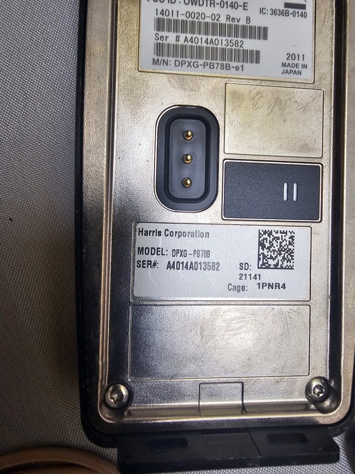 Harris XG-25 DPXG-PB78B 764-870 MHz P25 Trunking Phase II TDMA Two Way ...