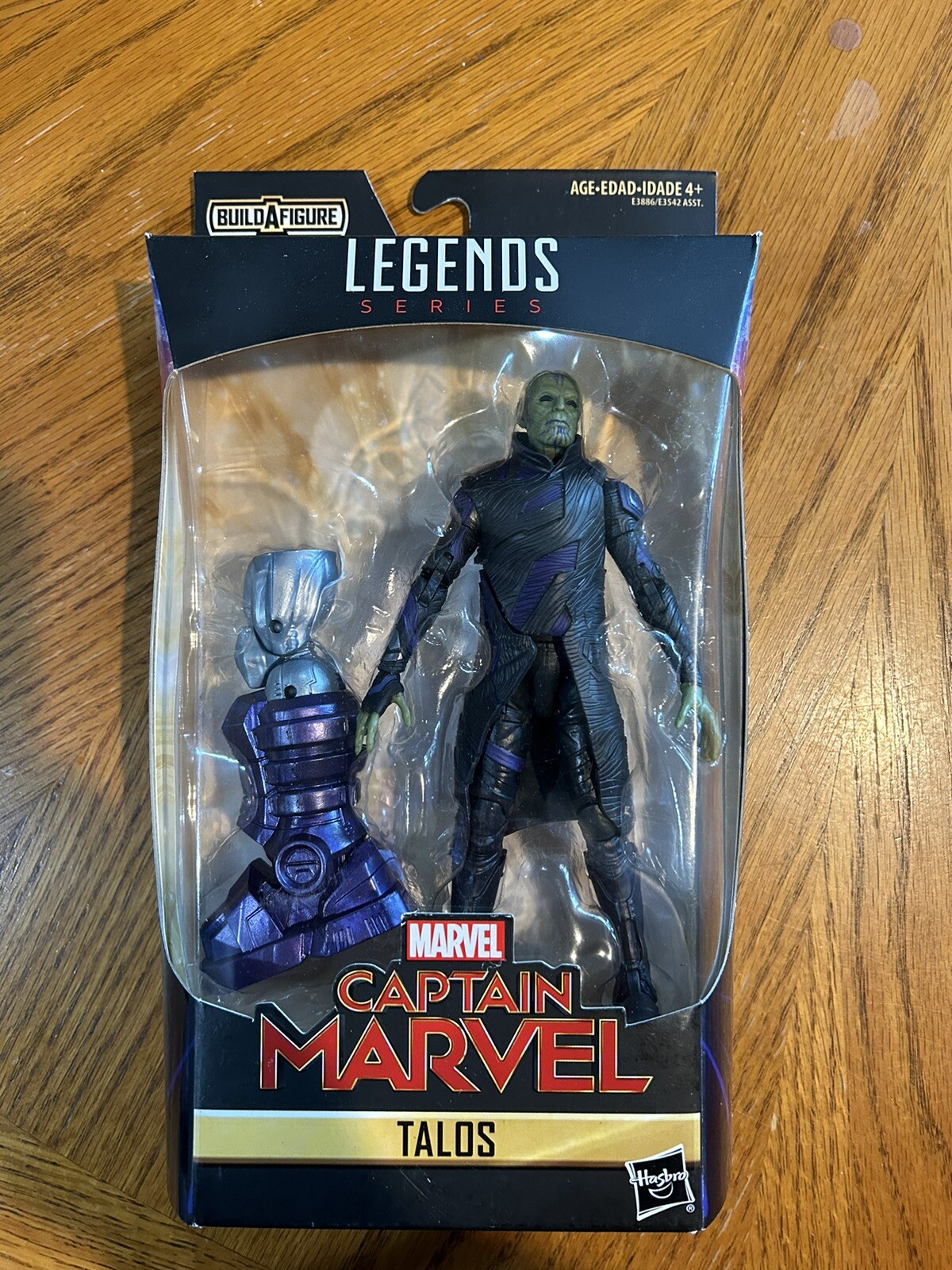 Captain Marvel Marvel Legends Talos 6" Action Figure BAF Kree Sentry | eBay