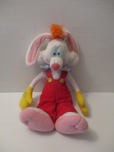 Vintage 1988 Playskool Who Framed Roger Rabbit Plush Stuffed Animal 18 ...