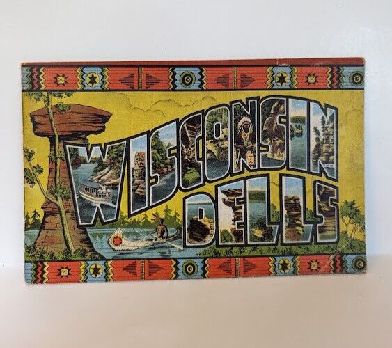 Vintage Wisconsin Dells Souvenir Picture Book | eBay