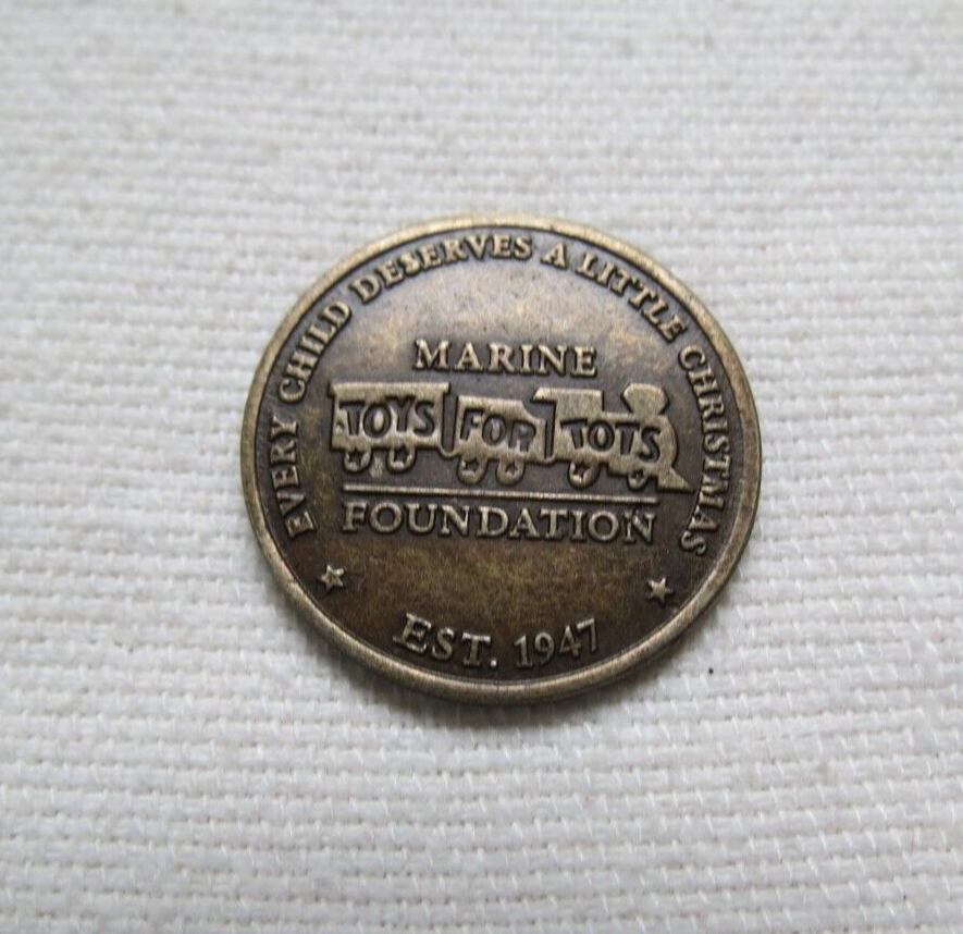 US Marine Corps USMC Toys for Tots 1" Token Coin | eBay