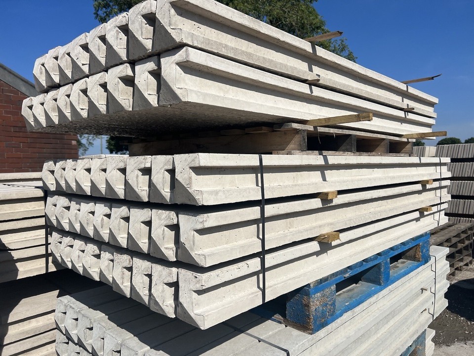 •New• Intermediate Reinforced Concrete Fencing Posts - 8Ft | eBay UK
